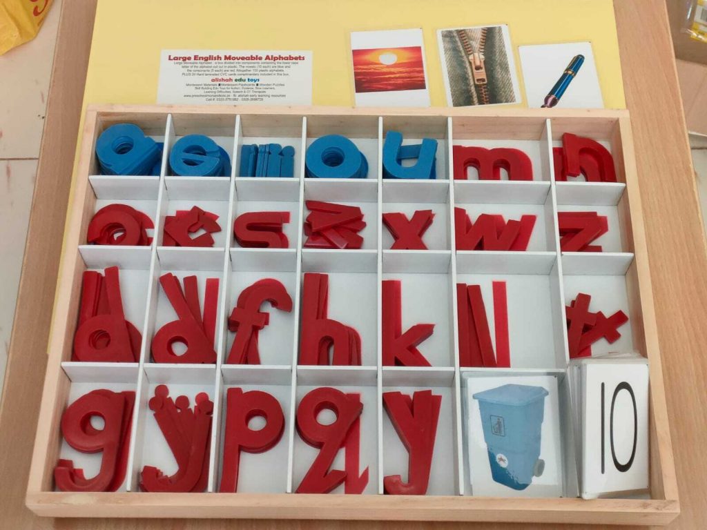 Large Movable Alphabets + 24 CVC CARDS + SPELLING MAT - Ali Shah ...